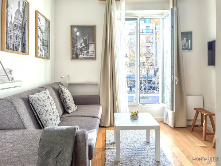 Studio Central Confortable Place Pigalle Pour 2 - Paris