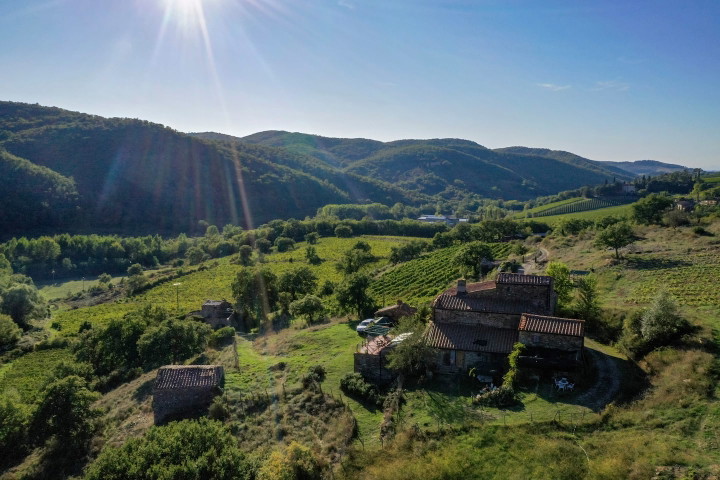 Wohnung In Bauernhaus Aus Stein In1500 In Der Toskana In Chianti Mit Eigenem See - Toskana