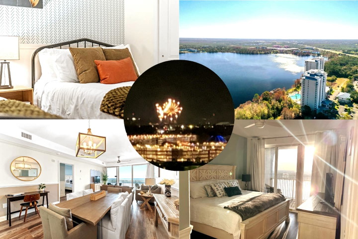 Lakefront Resort | 5 Min To Disney |Sleeps 8+views - Lake Buena Vista, FL