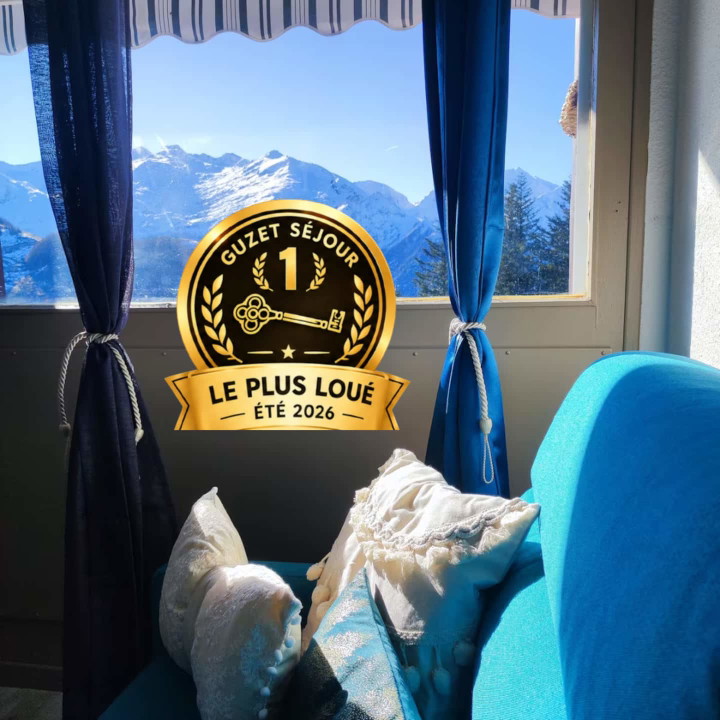Le Cocon Bleu, Vue Panoramique Sur Les Montagnes - Aulus-les-Bains