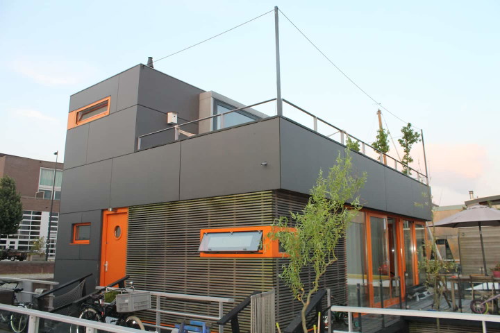 Péniche Moderne/grande Terrasse Sur Le Toit - Amsterdam