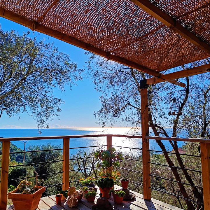 Le Cabanon Dèze  Vue Mer Panoramique - 埃茲
