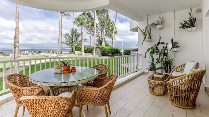Ground Floor Oceanfront On Kite Beach 109 - Cabarete