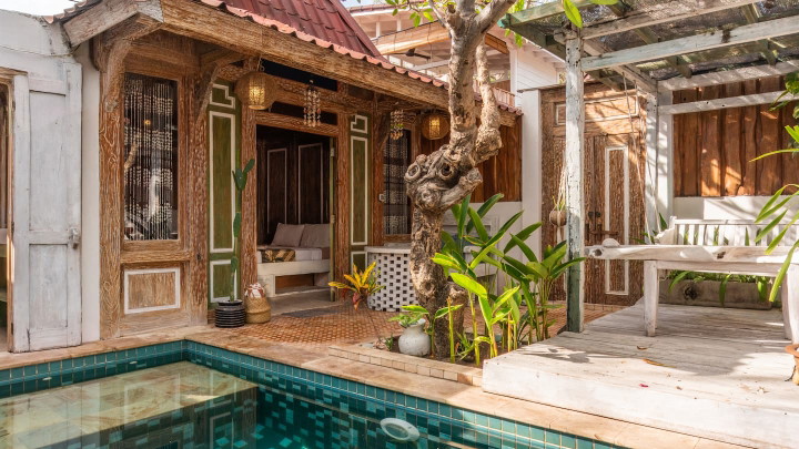 Jawa House, Villa Wangi -Villa Privée Avec Piscine - Islas Gili