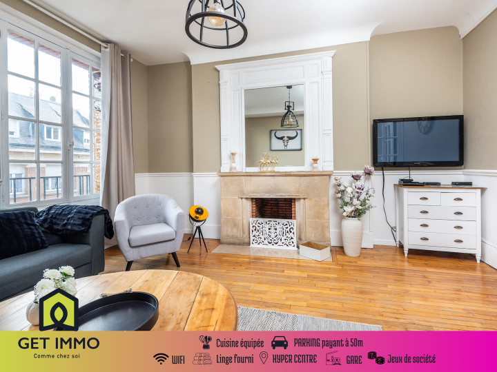 Beautiful 3-bedroom - Parking - City Centre - Amiens