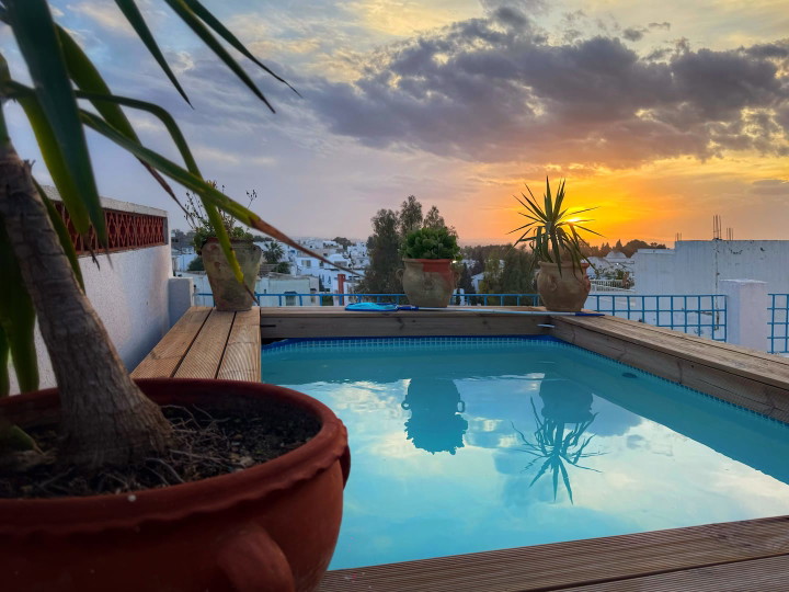 Panoramic Blue/private Pool In Sidi Bousaid - Sidi Bou Said