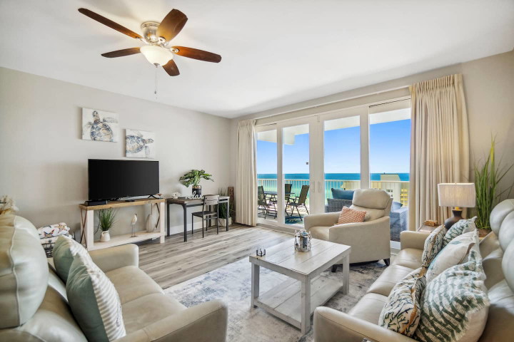 Ocean View! Blissful Sunset At Laketown Wharf 1312 - Panama City Beach, FL