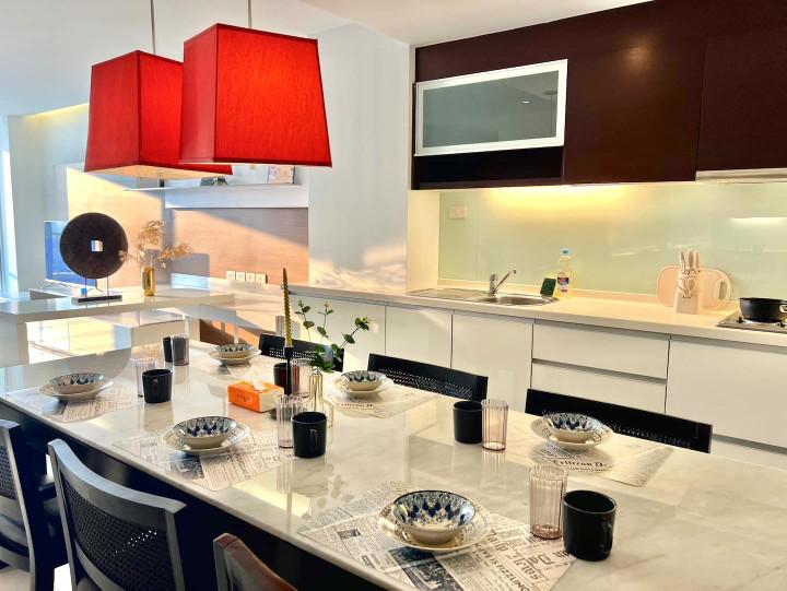 15f#188m2~#pool&gym#bts Chong Nonsi#3br#6ppl - バンコク