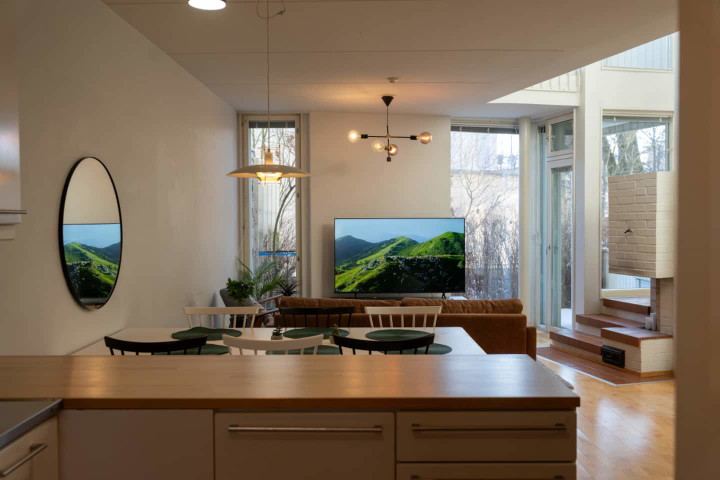 Architectural Townhouse With Sauna And Patio - Helsinki