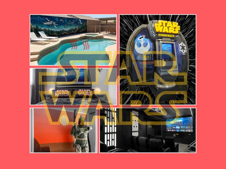 Star Wars Retreat: Arcade, Heated Pool, & More! - Cypress, CA