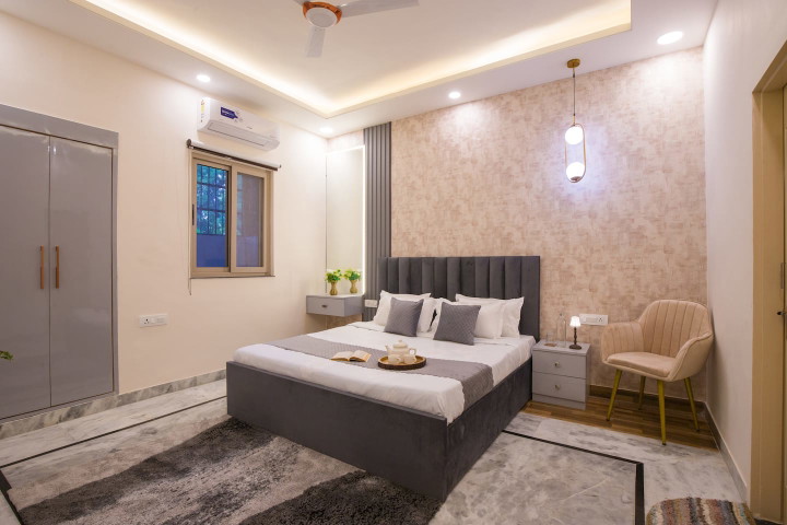 2 Bhk With Projector, Ac, Swing - Jaipur