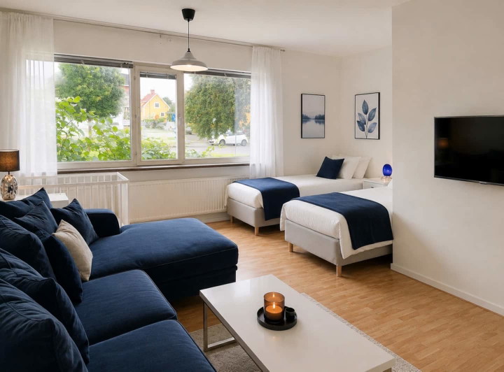 Cozy Nordic Studio - Örebro