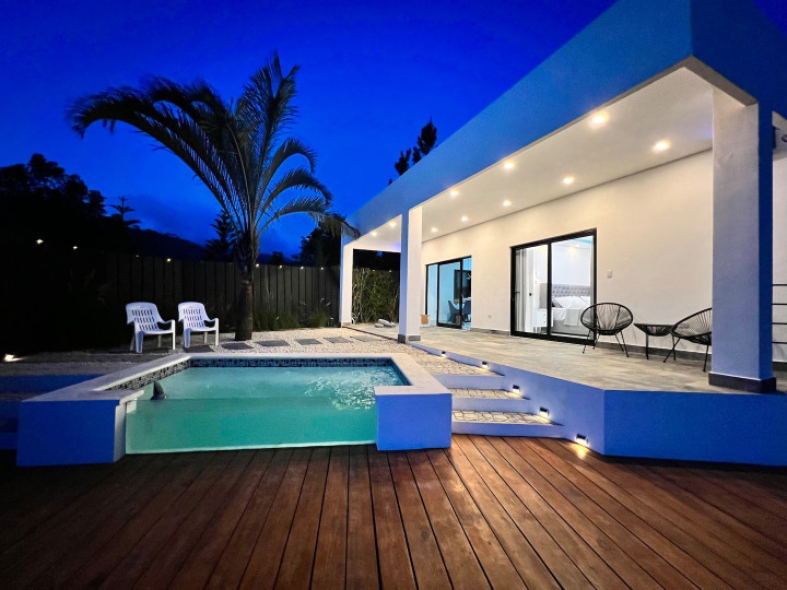 Villa Bambú Sunset, 360 View, Heated Pool - Cộng hoà Dominica