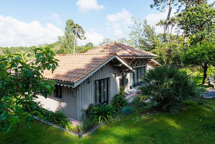 Villa En Bois, Village De Lherbe Au Cap-ferret - Cap Ferret