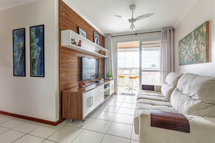 Appartement 3 Chambres Climatisation, Pour 7 Personnes, Plage à 100 M - Florianópolis