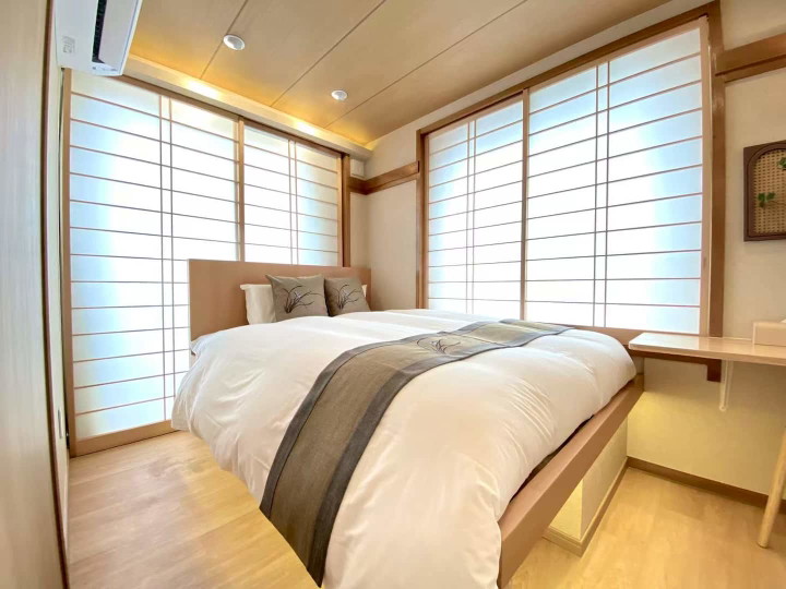 Suguru's Apartment: H401 - 1 Queen Bed + 1 Double Bed - Ueno
