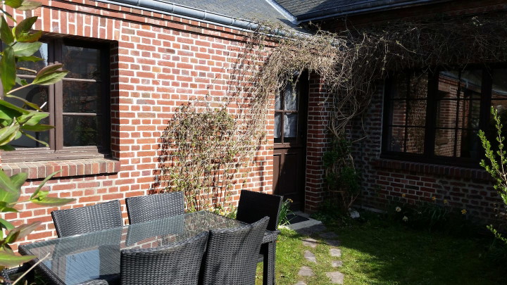 Maison De Pêcheur - 250 M Plage - Terrasse Privée - Étretat
