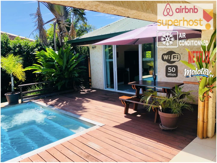 Moorea - Studio Climatisé Avec Piscine - Polynésie française