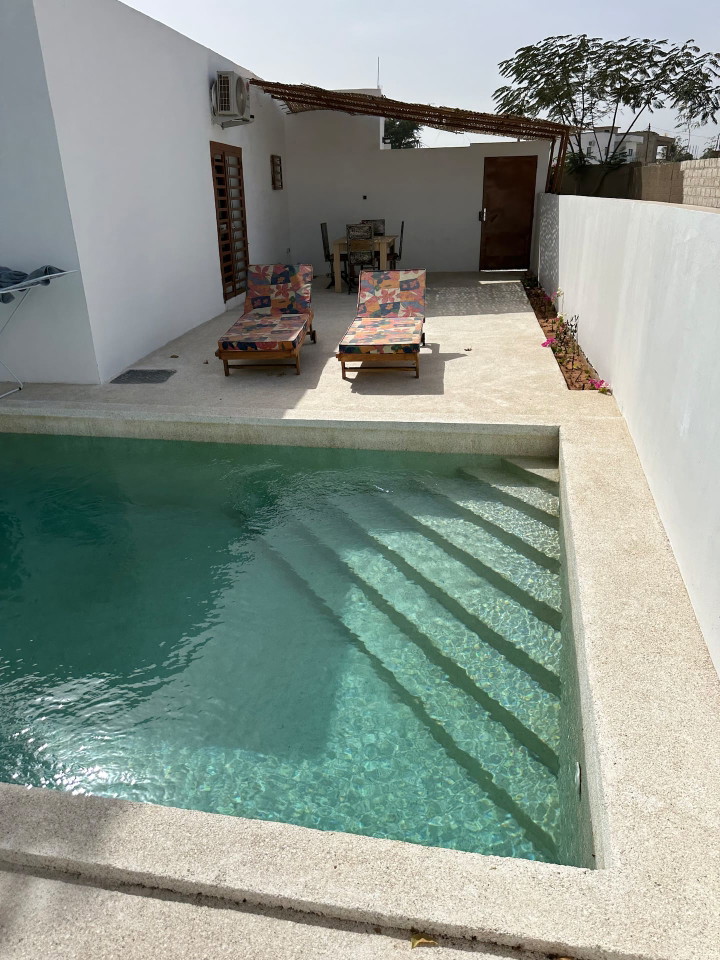 Théa, 3 Comfortable Rooms, Heated Pool - Senegal