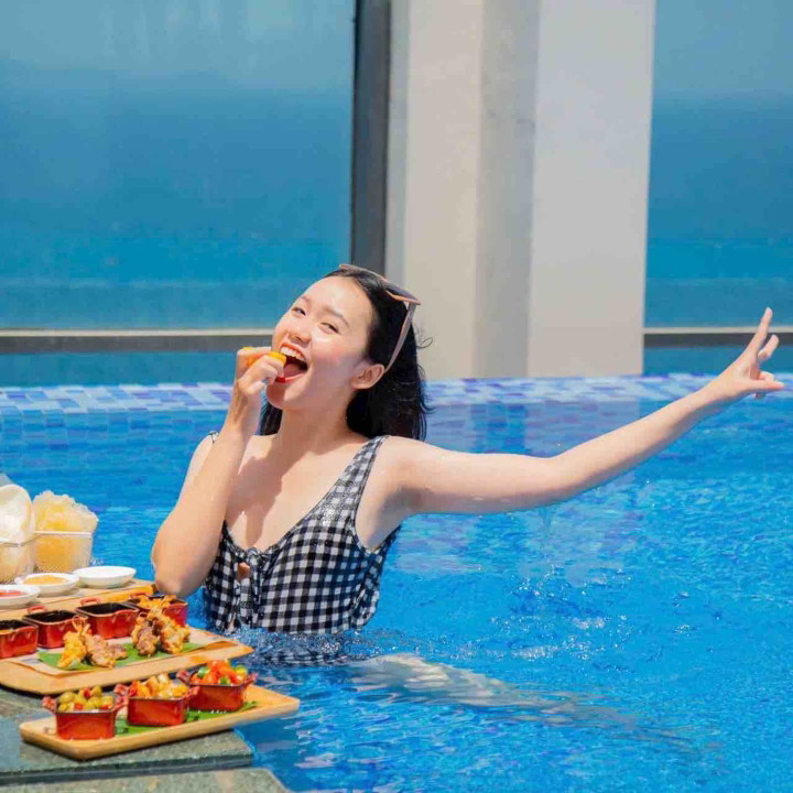 Appartement En éTage Supérieur Vue Sur L'océan Piscine à Débordement Gratuite - Đà Nẵng