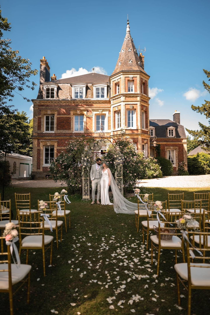 French Romantic Castle-wedding Normandy - 37+10 - Dieppe
