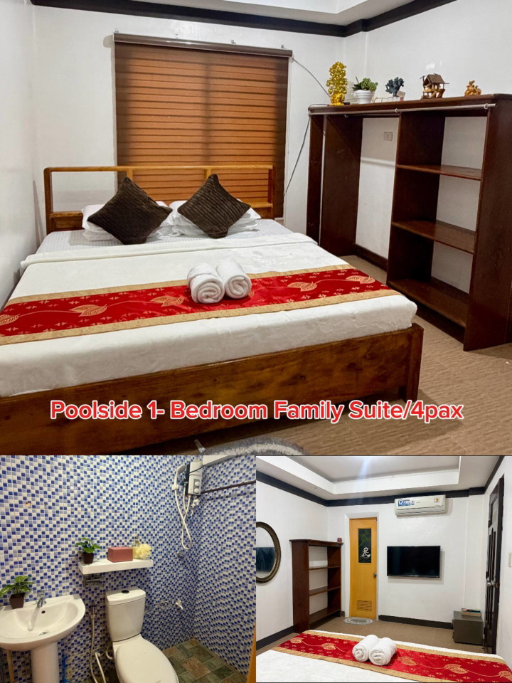 Poolside 1-bedroom Family Suite For 4 Guests - Coron