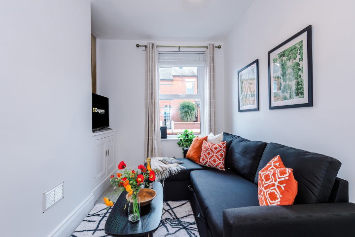 Central 2 Bed In Wrexham, Sleeps 6 With Parking! - Wrexham