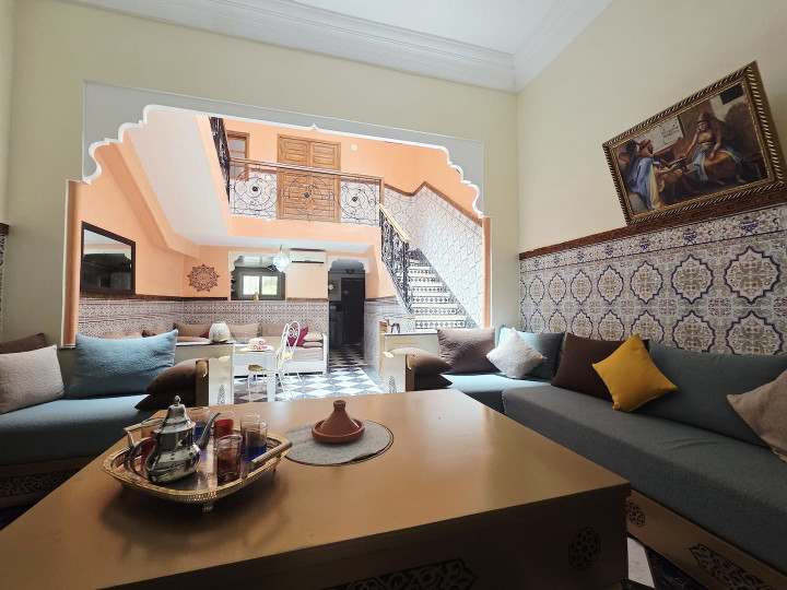 Alójate En Riad Jasmeene: Comodidad, Wifi, Terraza Y Piscinas Cercanas - Morocco