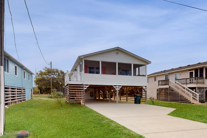 Nh0508: Just Peachy | Screened Porch | Easy Walk - Nags Head, NC