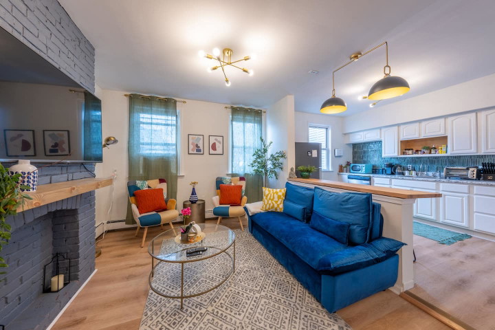 The Colorful Nest | 2br+1.5ba | Parking | W+d |Nyc - Jersey City, NJ