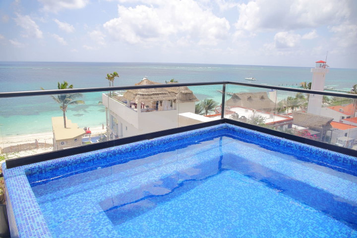 Cozy Apartment By Ikal 201, Beach View - Puerto Morelos