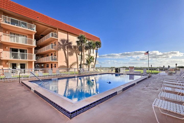 Refreshing Pool, Ocean Views: Cocoa Beach Condo - Cocoa Beach, FL