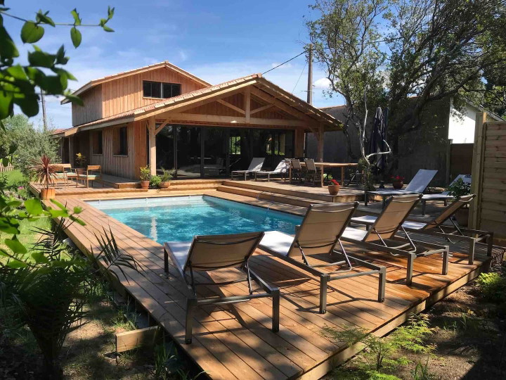 Superbe Villa Idéale Familles Et Séminaires - Le Teich