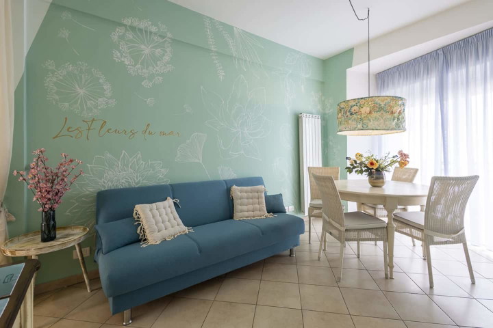 Three-room Apartment With Beach/sea View - Diano Marina