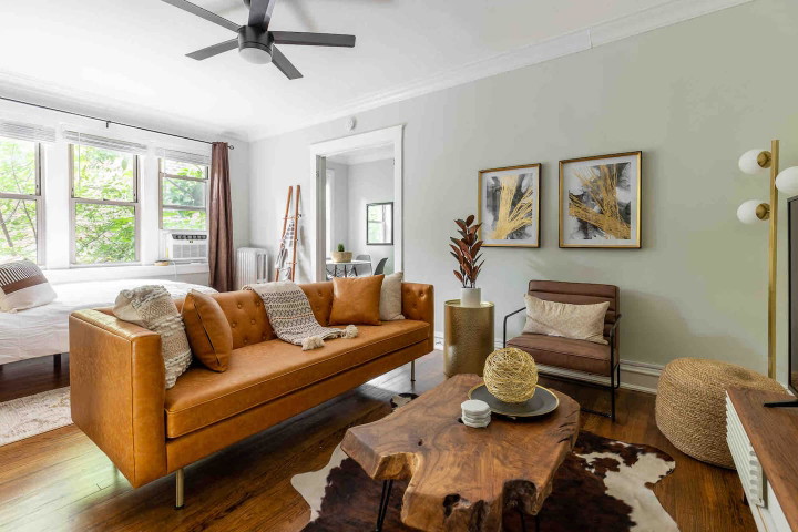 Rustic Studio Apartment Getaway In Lincoln Square - Lincoln Park - Chicago