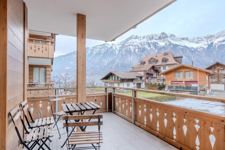 Apartment Han Li - Cozy Apartment With Lake View - Brienz