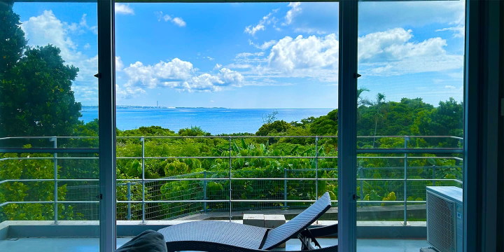 オーシャンビュー/ビーチ徒歩3分/和室あり/築浅の清潔なお部屋/sou東恩納 - Okinawa