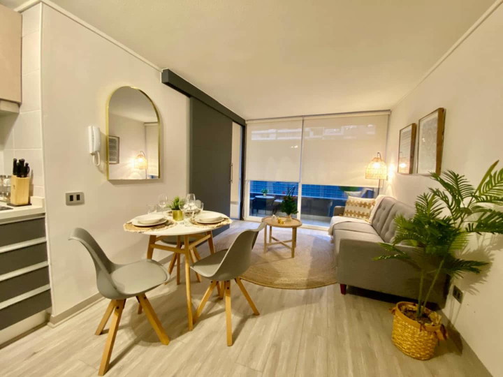 Centrico, Metro, Aire Acondicionado, Gym, Wifi - Santiago, Chile