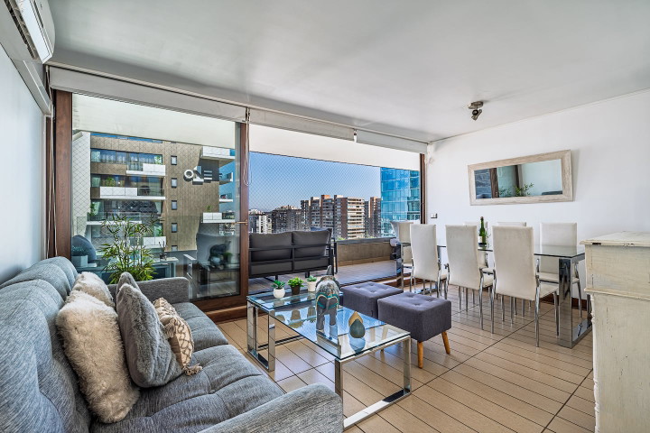 Las Condes | 2br | Terrace, Pool, Ac & Grill - Las Condes