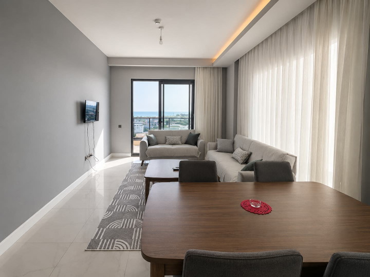 Alanya Da Lüx Deniz Manzaraları Daireler - Okurcalar