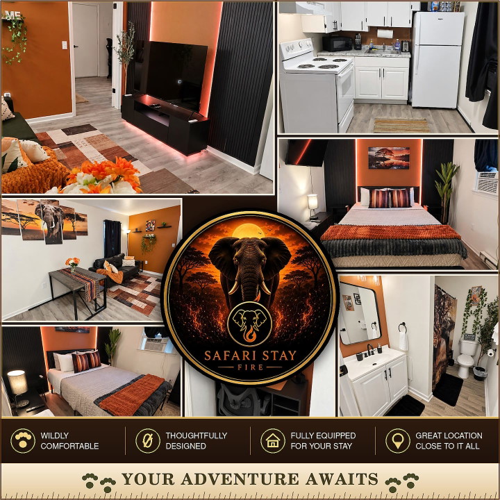 Safari Stay |5 Mins To Anmed| Elements Collection - Belton, SC