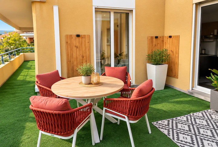 Apt Casa Mia : Cosy, Pkg Privé, Grande Terrasse - Draguignan