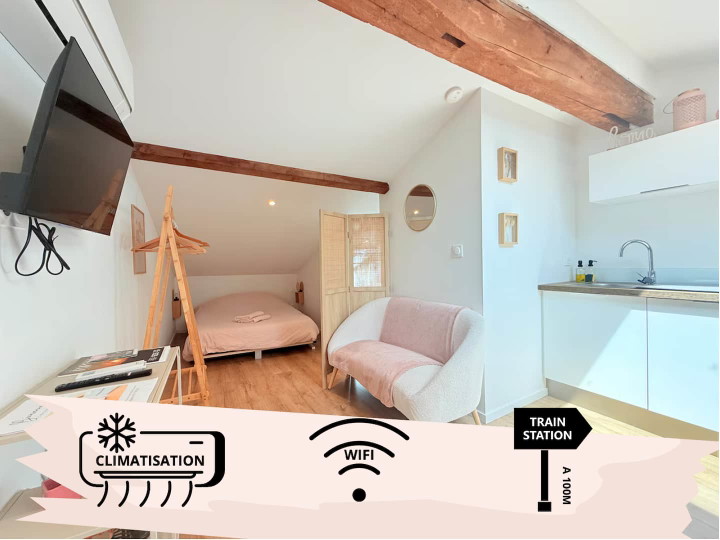 Rose - Appartement T1 Rénové - Agen