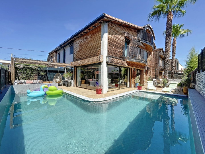 Villa Bois Design Piscine Chauffée Plage 12min - Montpellier