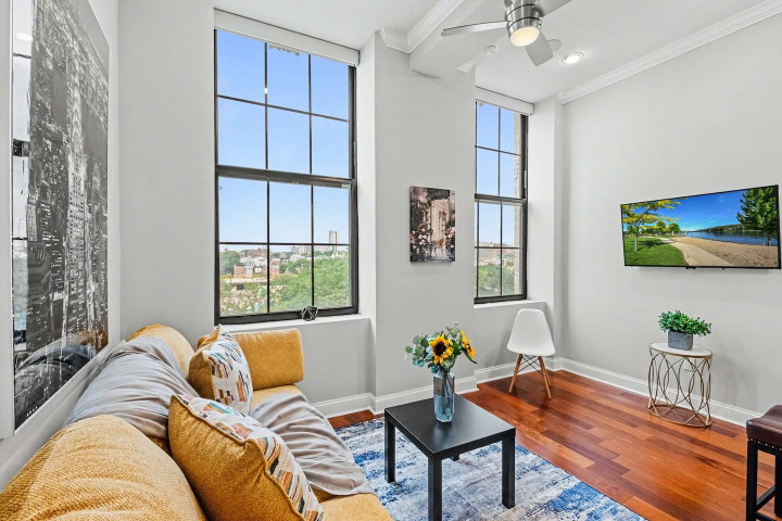 Sleek Modern 1bd | Near Liberty Bell | Sleeps 2 - Camden, NJ