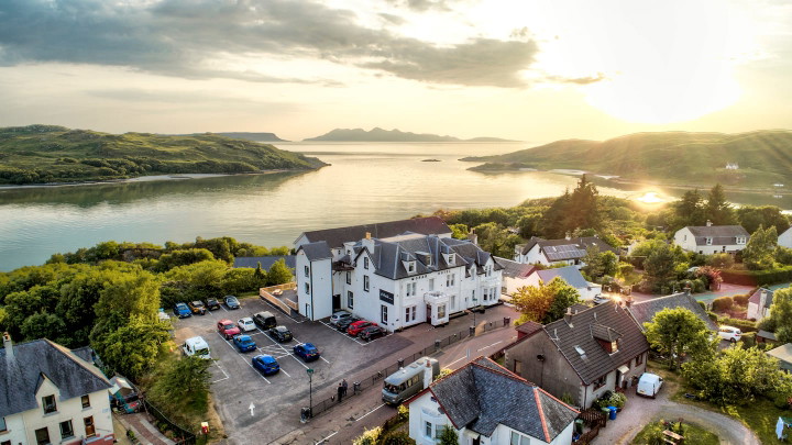 Double Room At The Morar Hotel - Mallaig
