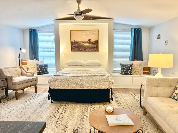 No Cleaning Fee: The Crockett Studio 1 Bed 1 Bath - San Marcos, TX