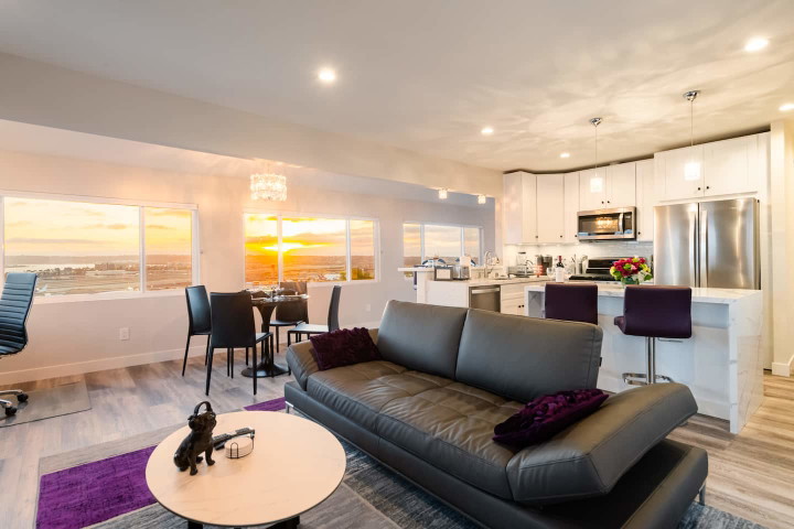 Spectacular Waterview-new Penthouse Villa Private Hottub Deck Fire Pit Table Bbq - Coronado, CA