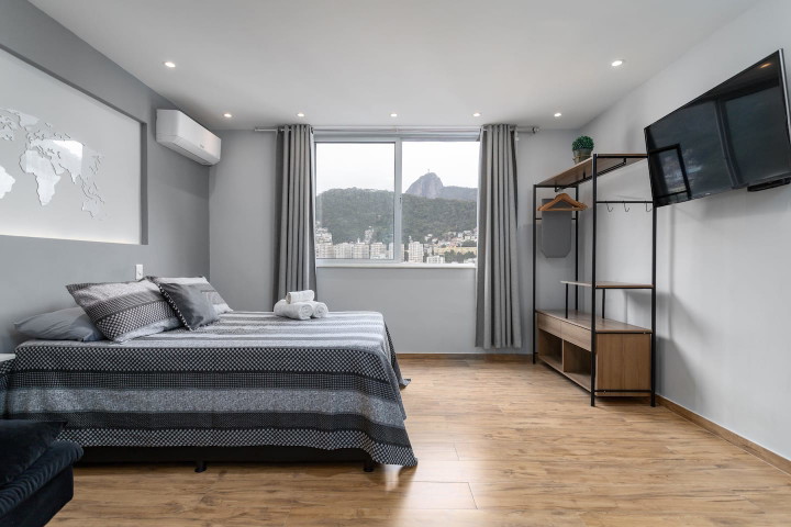 C1 Loft In Copacabana With A View Of Christ The Redeemer - Ipanema