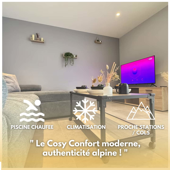 ° Le Cosy Piscine Chauffée Terrasse Clim ° - Les Avanchers-Valmorel